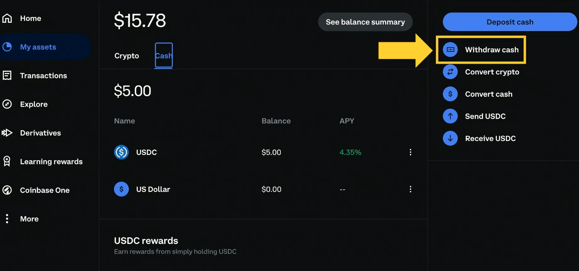 How To Withdraw From Coinbase | Crypto and Cash | Finder