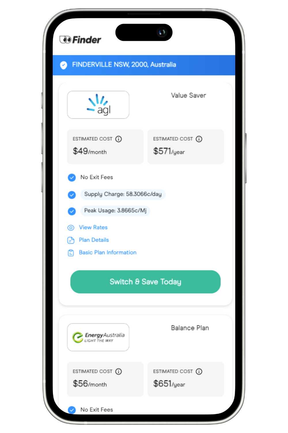 Compare Gas Plans & Prices in Australia (May 2026) | Finder